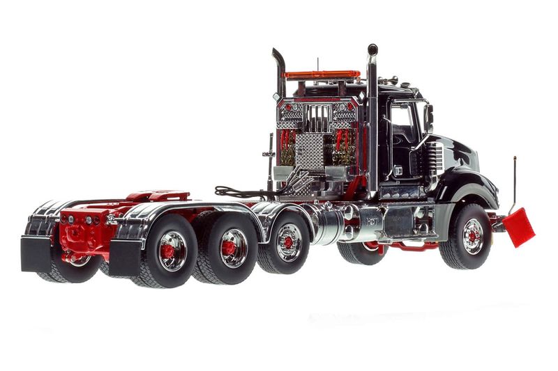 Mack Titan Tri-axle Tractor - Black over Red
