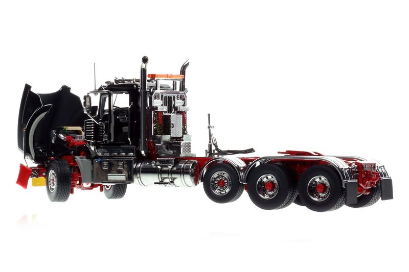 Mack Titan Tri-axle Tractor - Black over Red