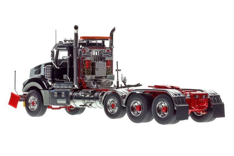 Mack Titan Tri-axle Tractor - Black over Red