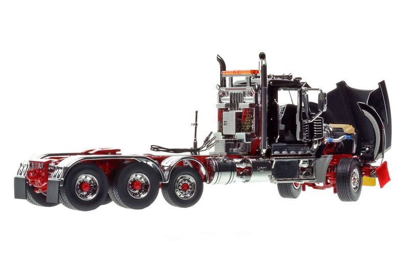 Mack Titan Tri-axle Tractor - Black over Red