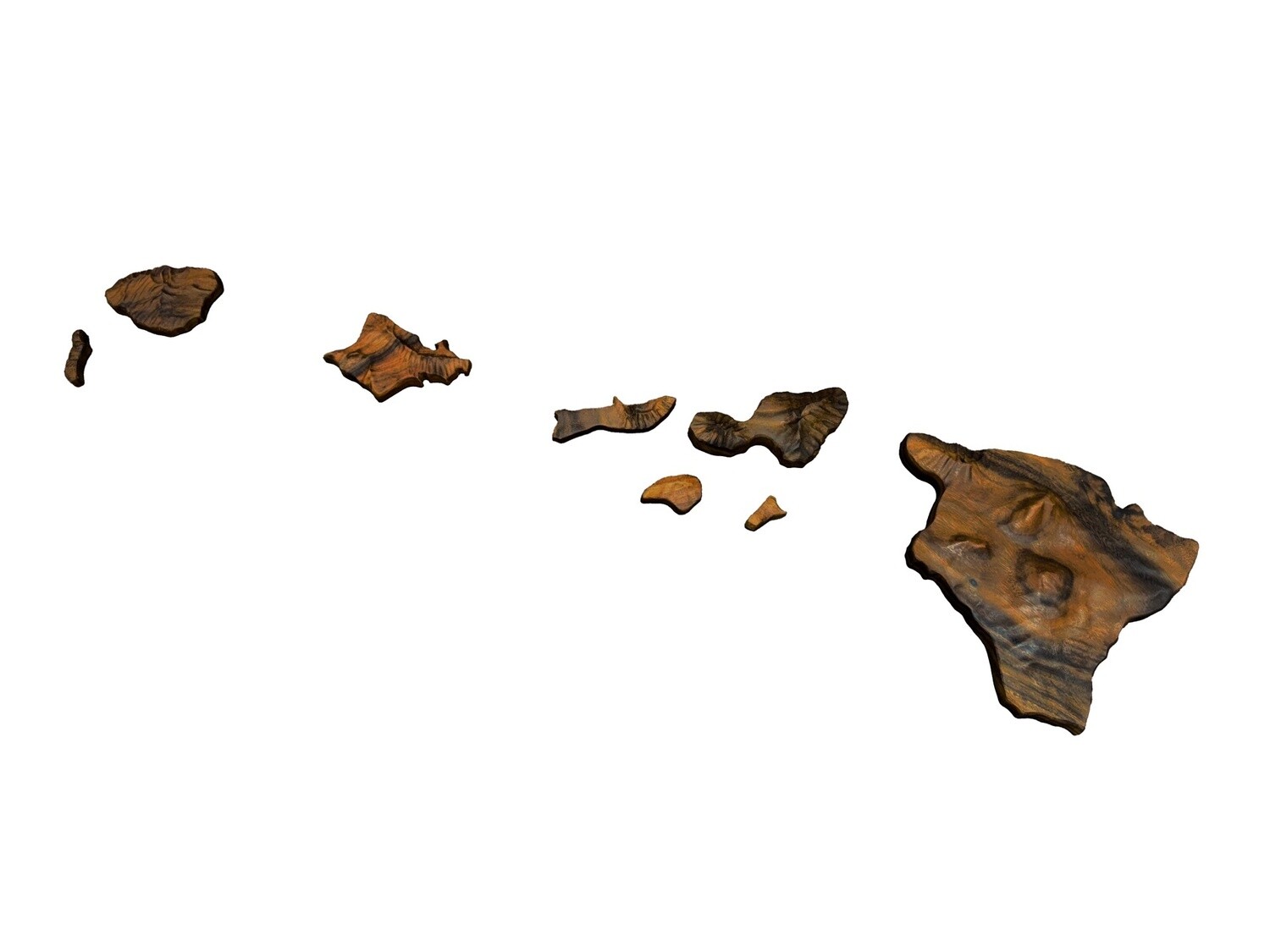 Koa Hawaiian Island Chain