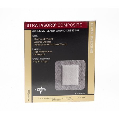 STRATASORB COMPOSITE - 6 inch X 6 inch Dressing (4" x 4" PAD) -Sterile ...