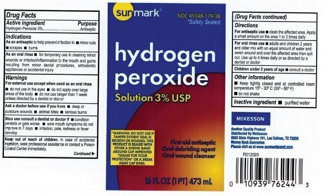 Hydrogen Peroxide Label