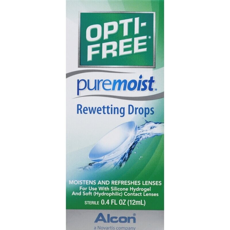 Opti-Free Puremoist Rewetting Drops