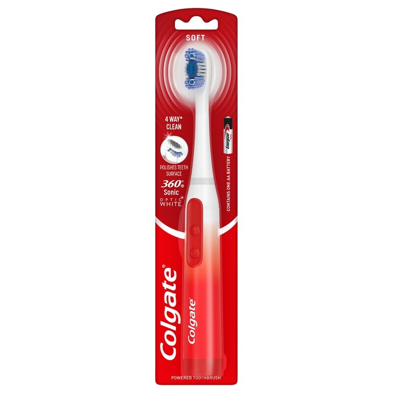 Colgate 360 Sonic Optic White Toothbrush Battery Included