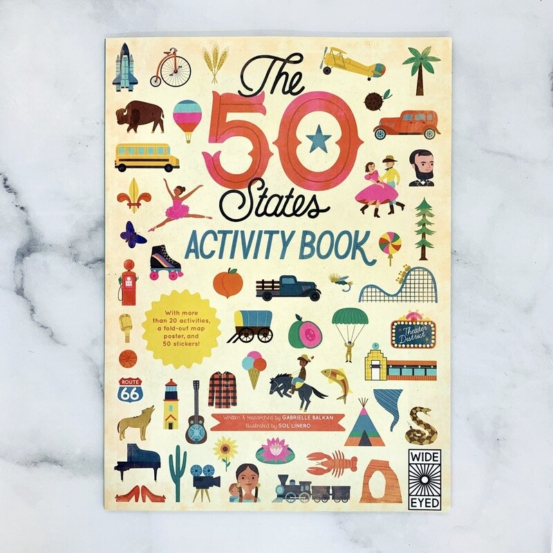50 States: Activity Book