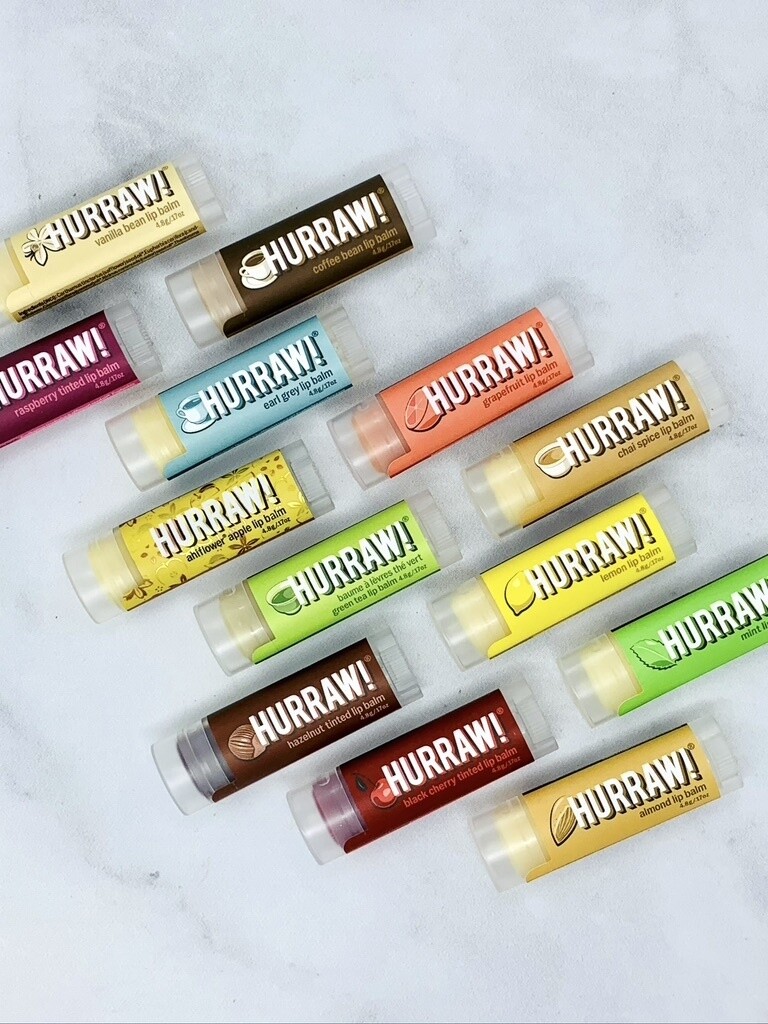 Hurraw Lip Balms