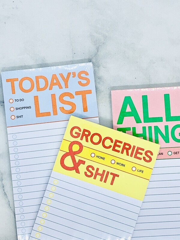 Make-A-List Pad: