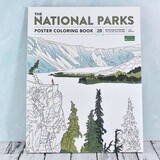 National Parks Poster Coloring Book