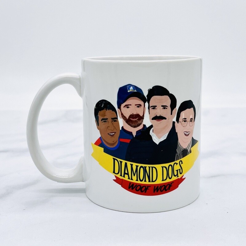 Ted Lasso Diamond Dogs Mug