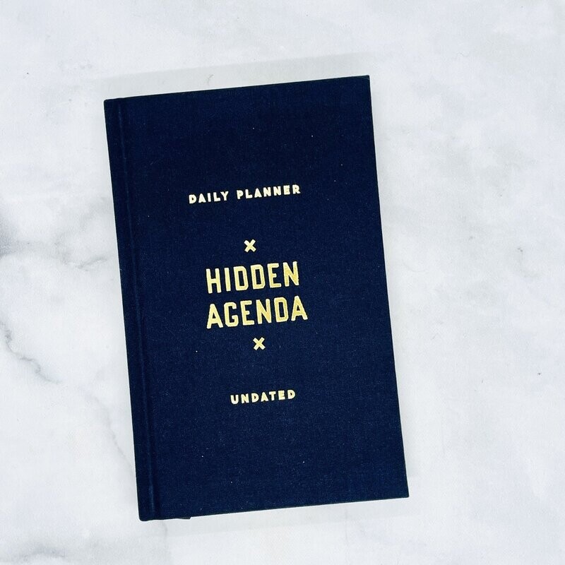 Hidden Agenda Undated Mini Planner