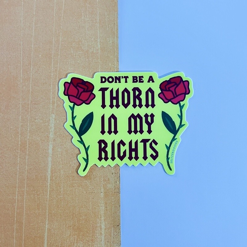 Thorn Rights Sticker DNO