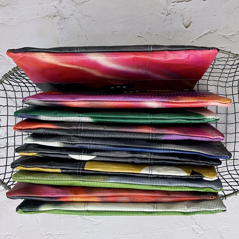 Technician Made From Repurposed Banners