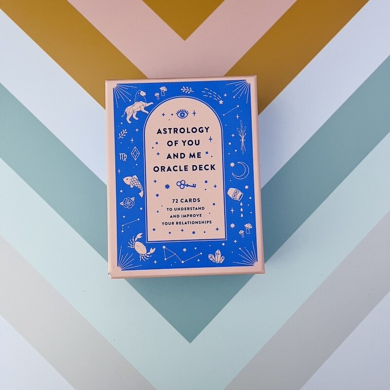 Astrology of You and Me Oracle Deck 72 Cards to Understand and Improve ...