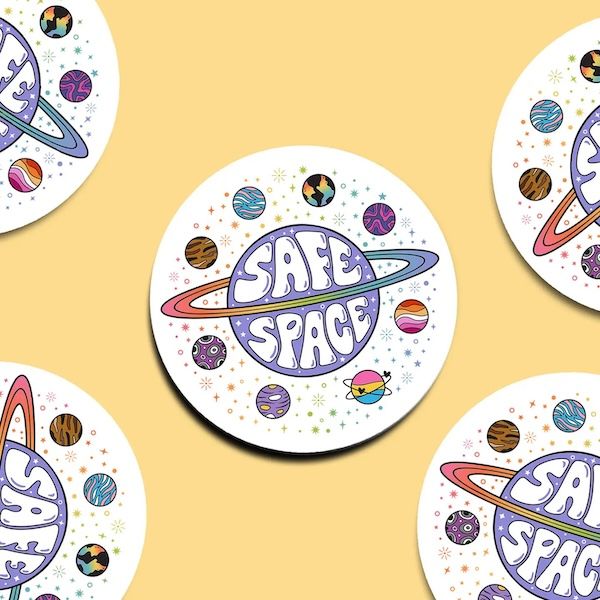 Safe Space Sticker