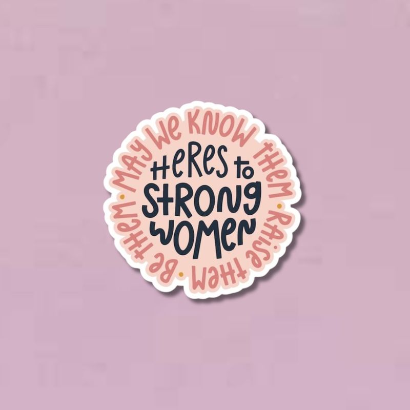 Strong Women Sticker