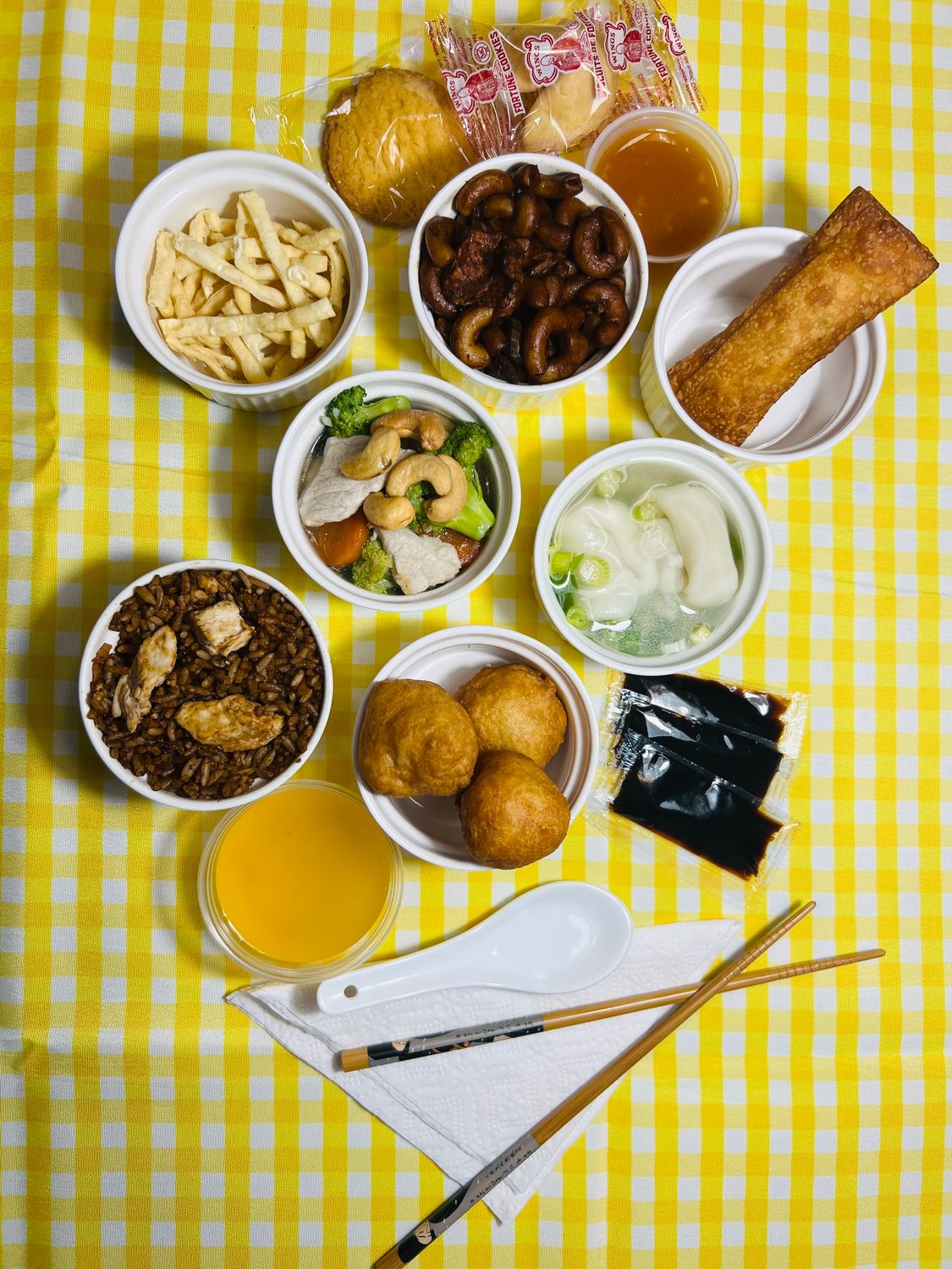 REPAS SPÉCIAL WOK POUR 3 PERSONNES