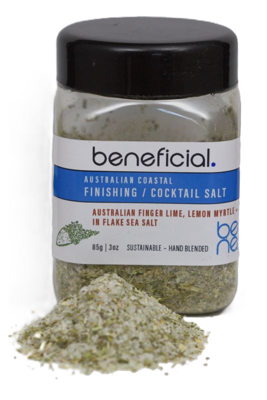 Finger Lime, Lemon Myrtle Finishing Salt