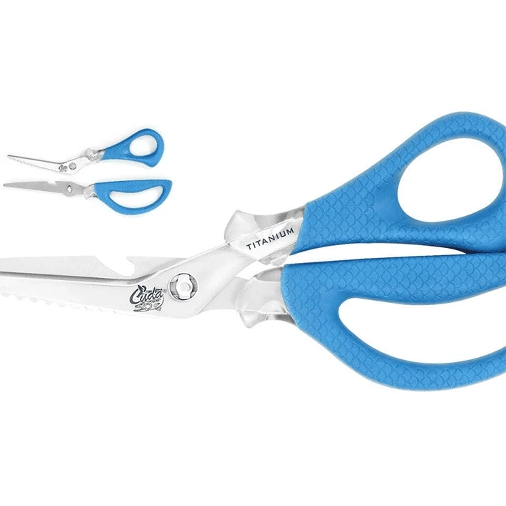 Cuda 8" Detachable Marine Shear Titanium Bonded