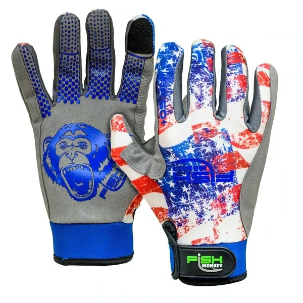 Fish Monkey Free Style Custom Full Finger Americana