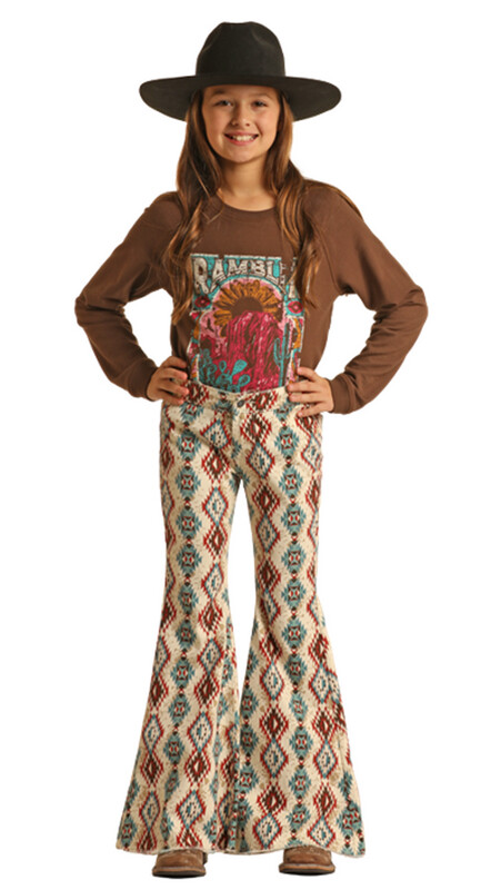 Aztec Bell Bottom
