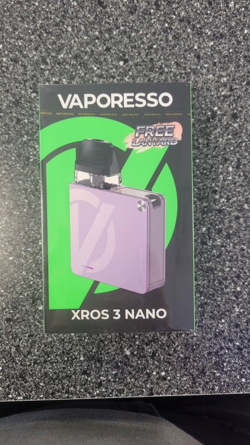 Vaporesso XROS 3 Nano Lilac Purple device kit
