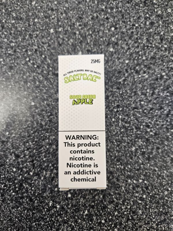 Sour Green Apple 25mg Salt Nic