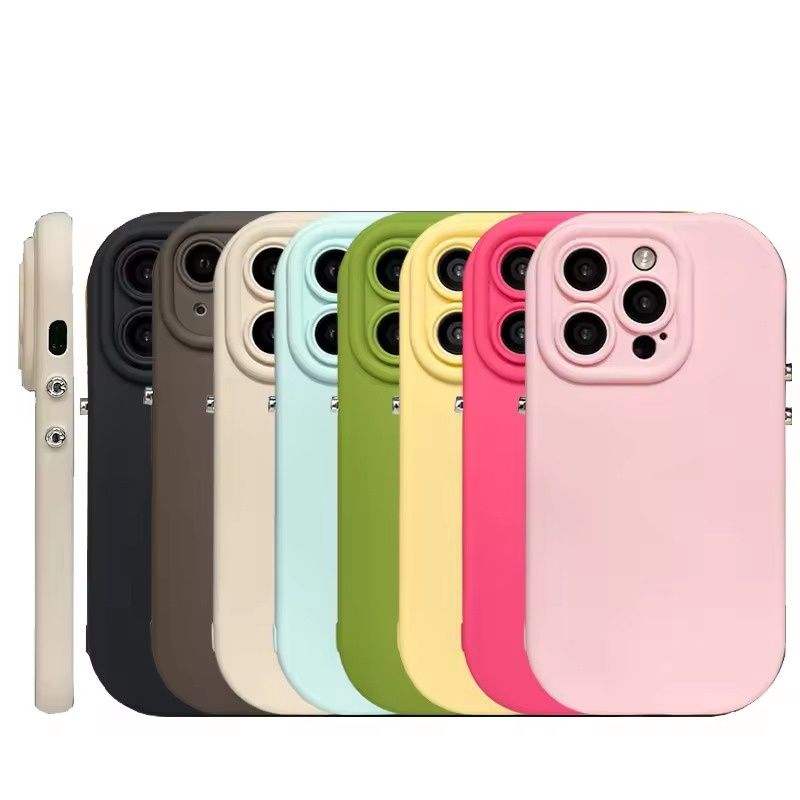 Pastel Silicon Button Case