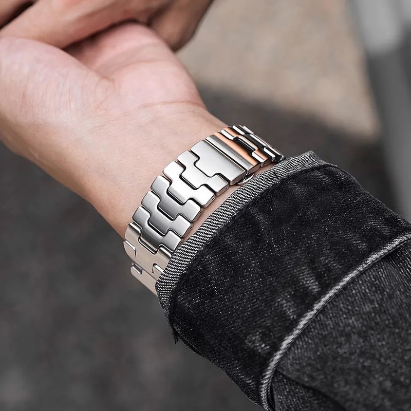 Track Chain Watch Band
