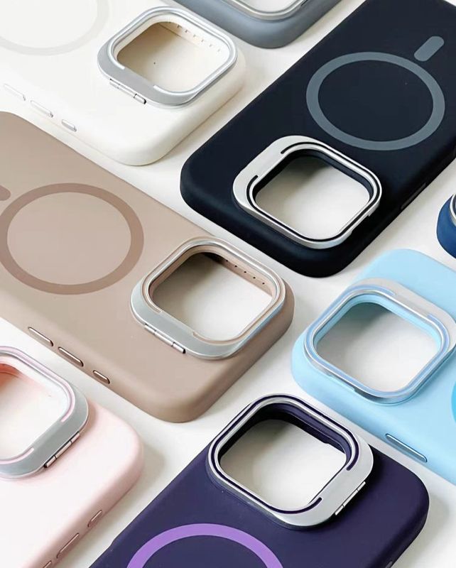 Liquid Silicon Case with Stand