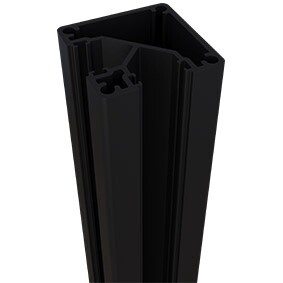 Glass Corner Post 1.4m - Fencing Factory Products - The Fencing Factory