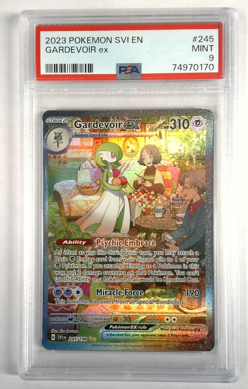 2023 Pokemon Svi En-Scarlet & Violet Gardevoir Ex #245 PSA 9