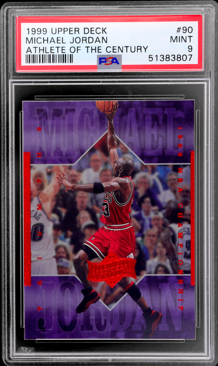 1999 Upper Deck Michael Jordan Athlete of the Century Michael Jordan ...