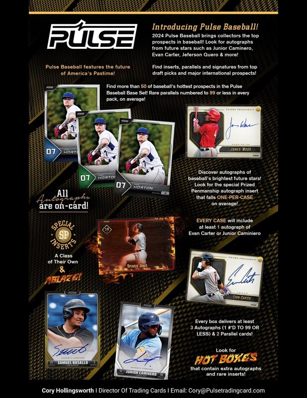 2024 Pulse Baseball - Preview Packs