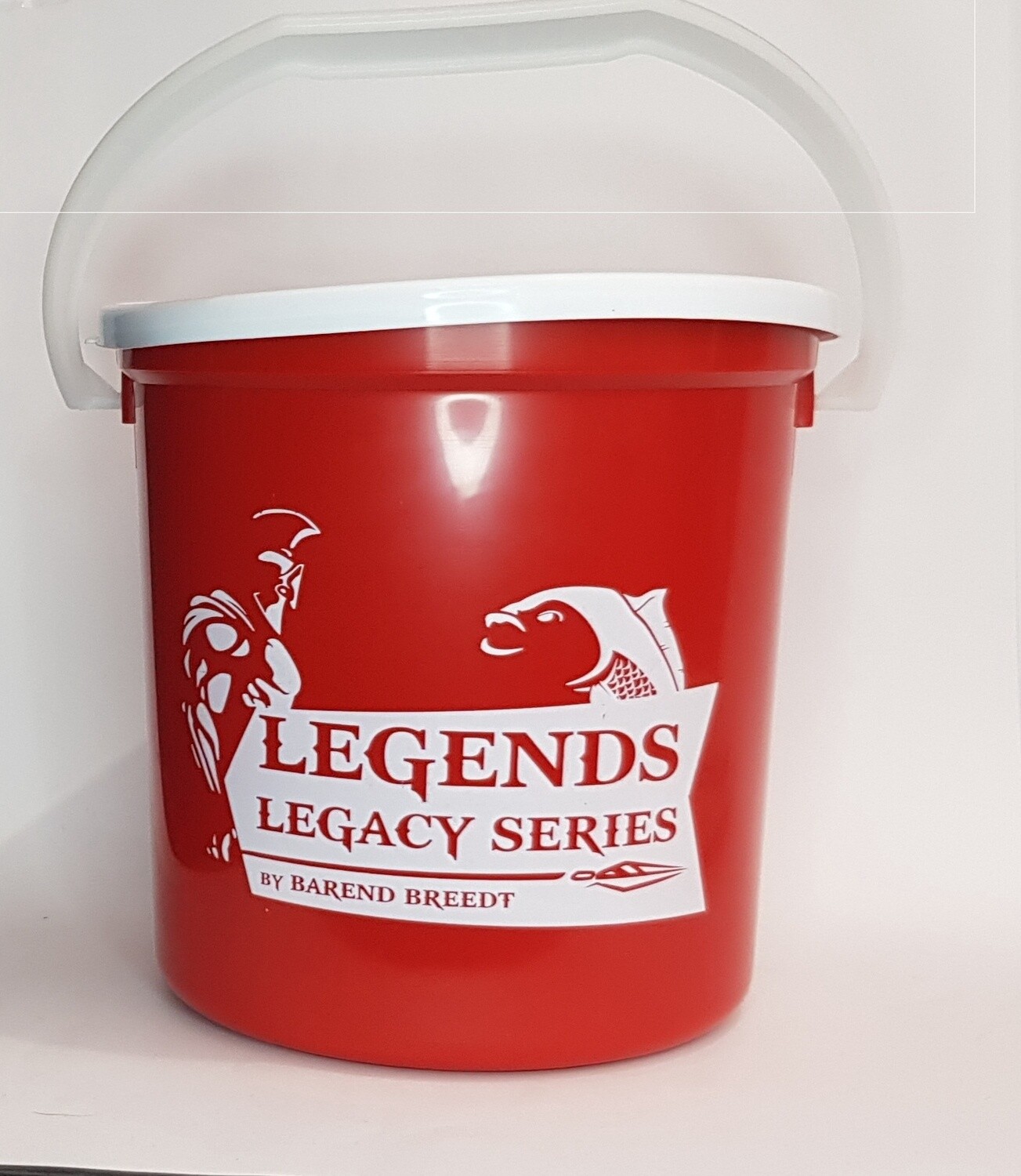 SERIES BRANDED BUCKETS - RED WITH 5L WITH LID