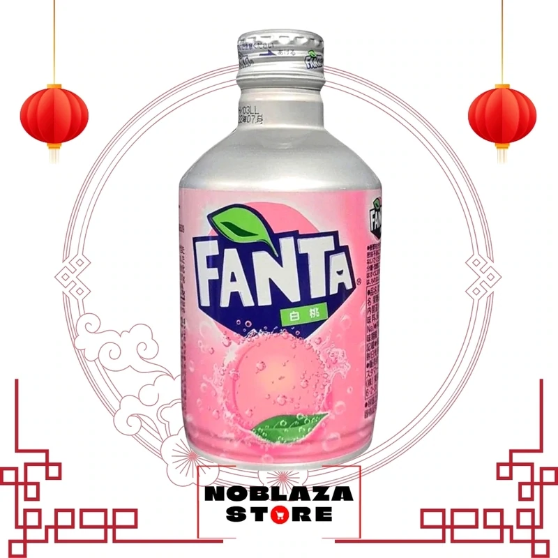 Fanta White Peach Japon Aluminium Bottle -300 ml