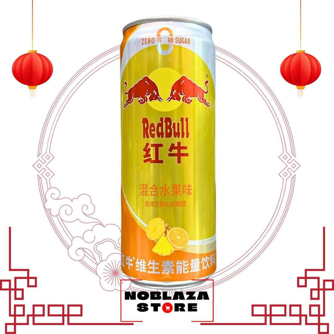 Red Bull Pineapple Orange China-325ml