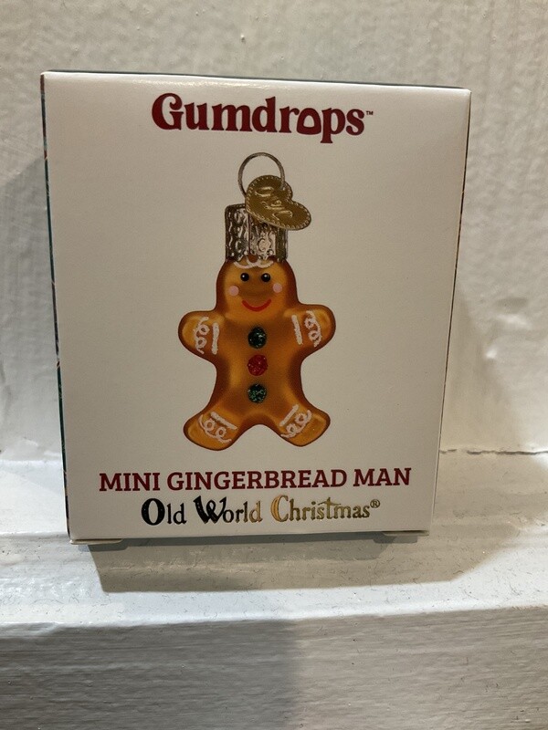 Mini gingerbread man