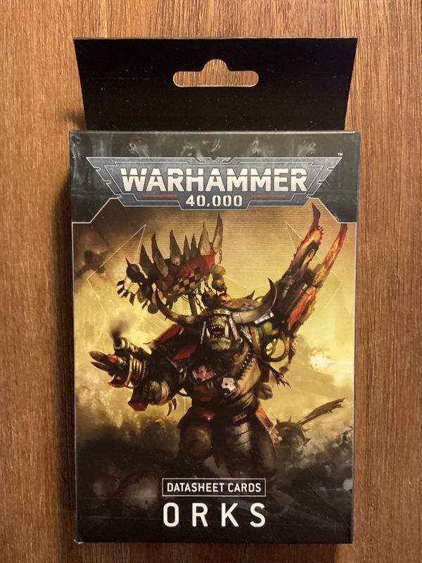 Orks Datasheet Card