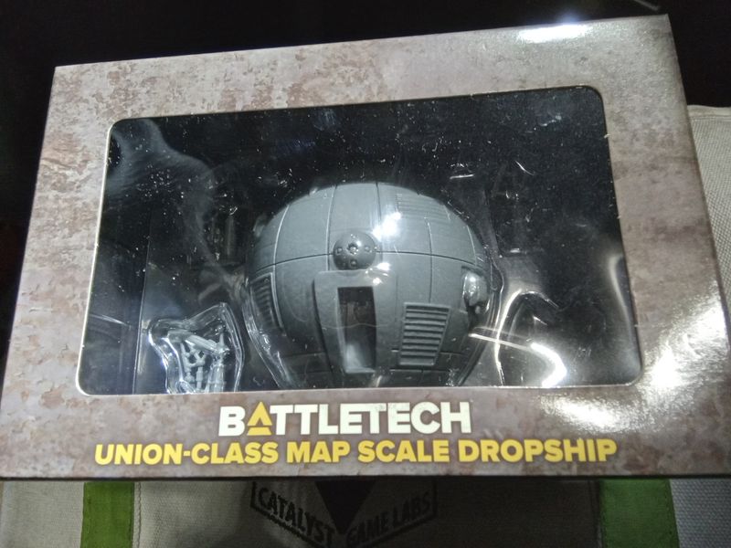 Battletech Union Class Map Scale Dropship
