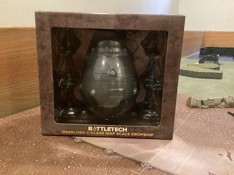 Battletech Overlord C-class Map Scale Dropship