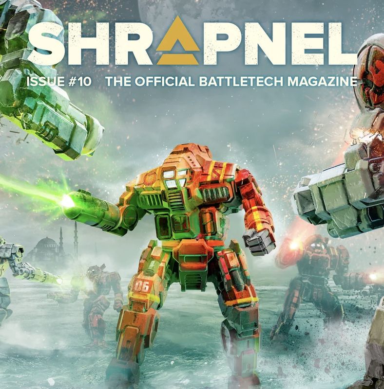 Battletech Shrapnel Magazine Issue #10
