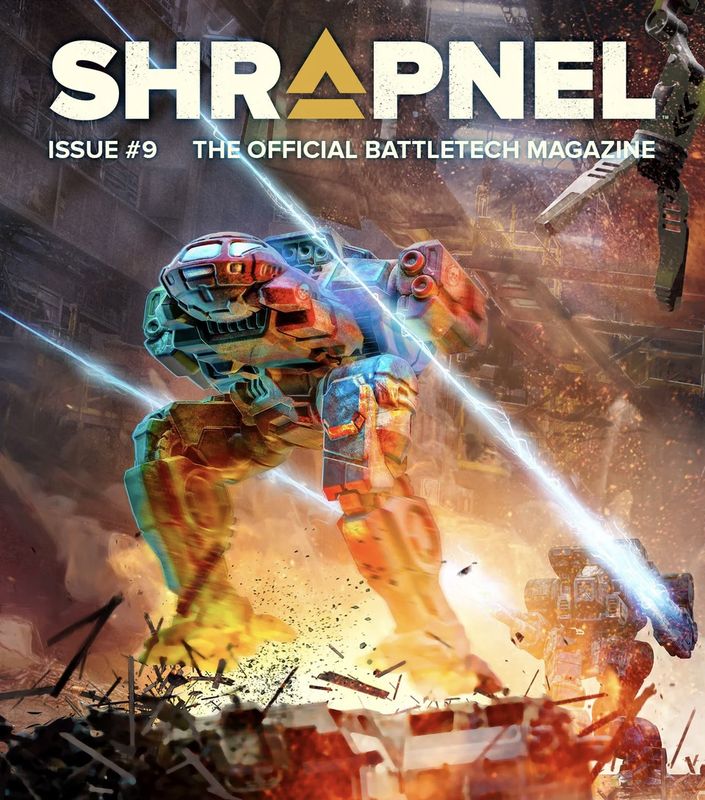 Battletech Shrapnel Magazine Issue #9