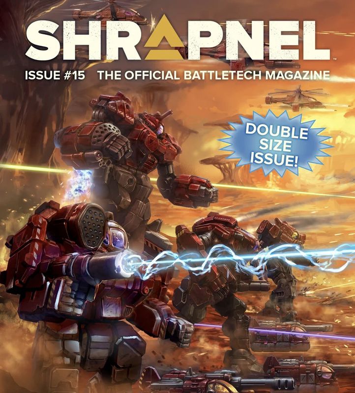 Battletech Shrapnel Magazine Issue #15