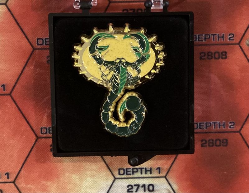 Battletech Clan Goliath Scorpion Enamel Pin