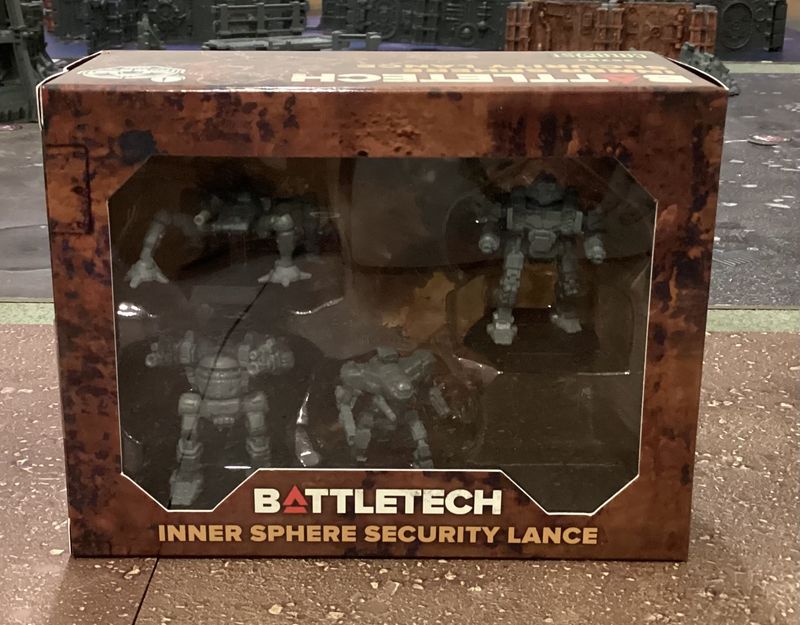 Battletech Inner Sphere Security Lance