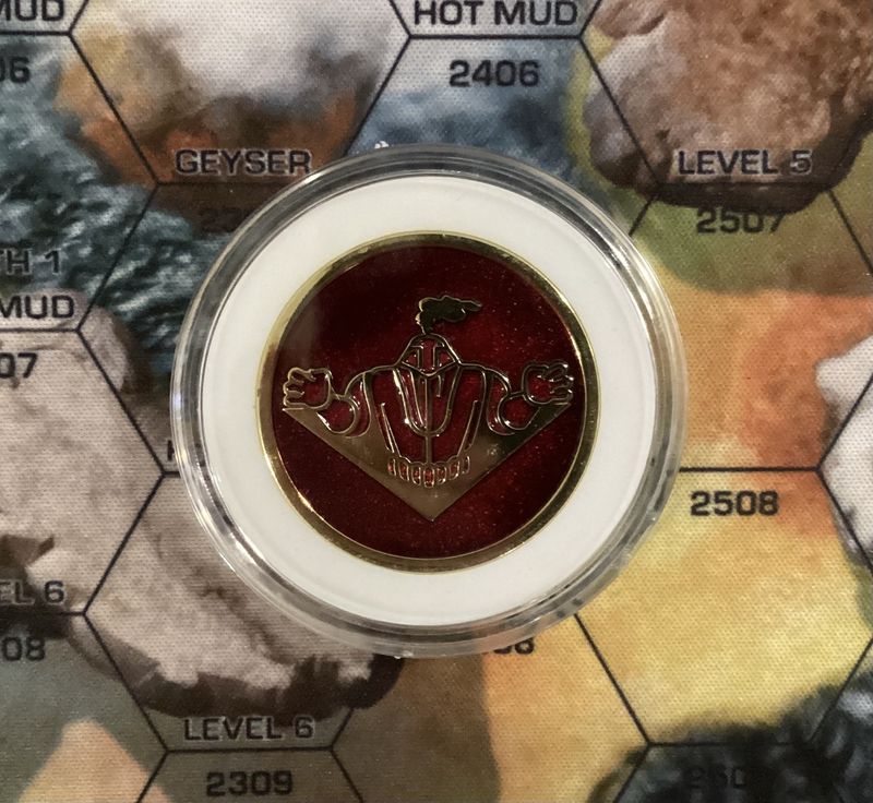 McCarrons Armored Cavalry Double-sided Challenge Coin Red Series