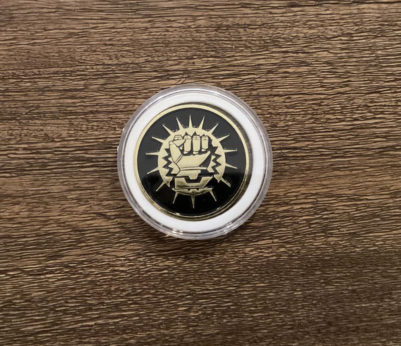 Battletech FedCom Challenge Double-sided Coin Black Series