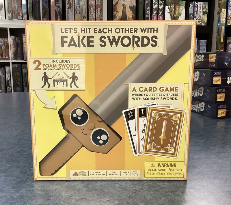 Let's Hit Each Other with Fake Swords