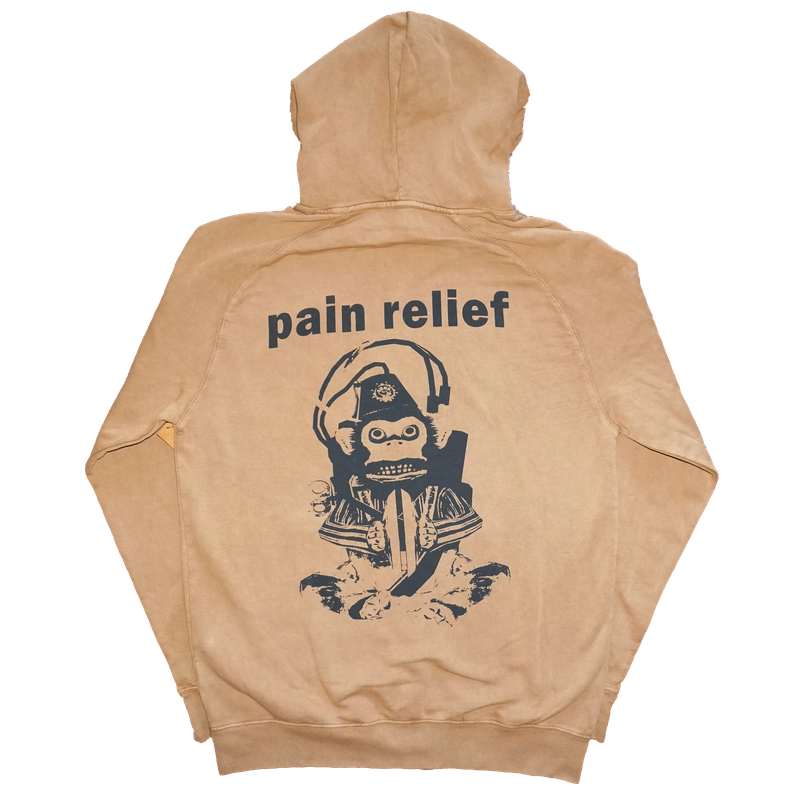 pain relief x 9 lives hood brown